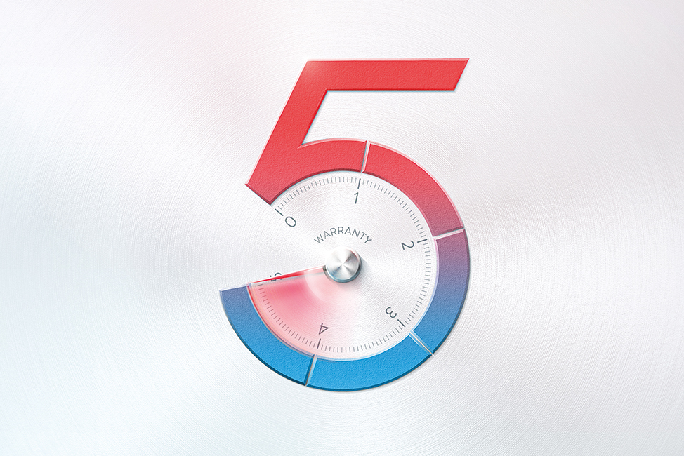 LAUDA LAUNCHES 5-YEAR PREMIUM WARRANTY